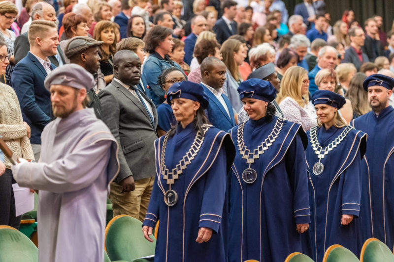 Graduation Ceremony for New Doctors and Associate Professors Held at ...